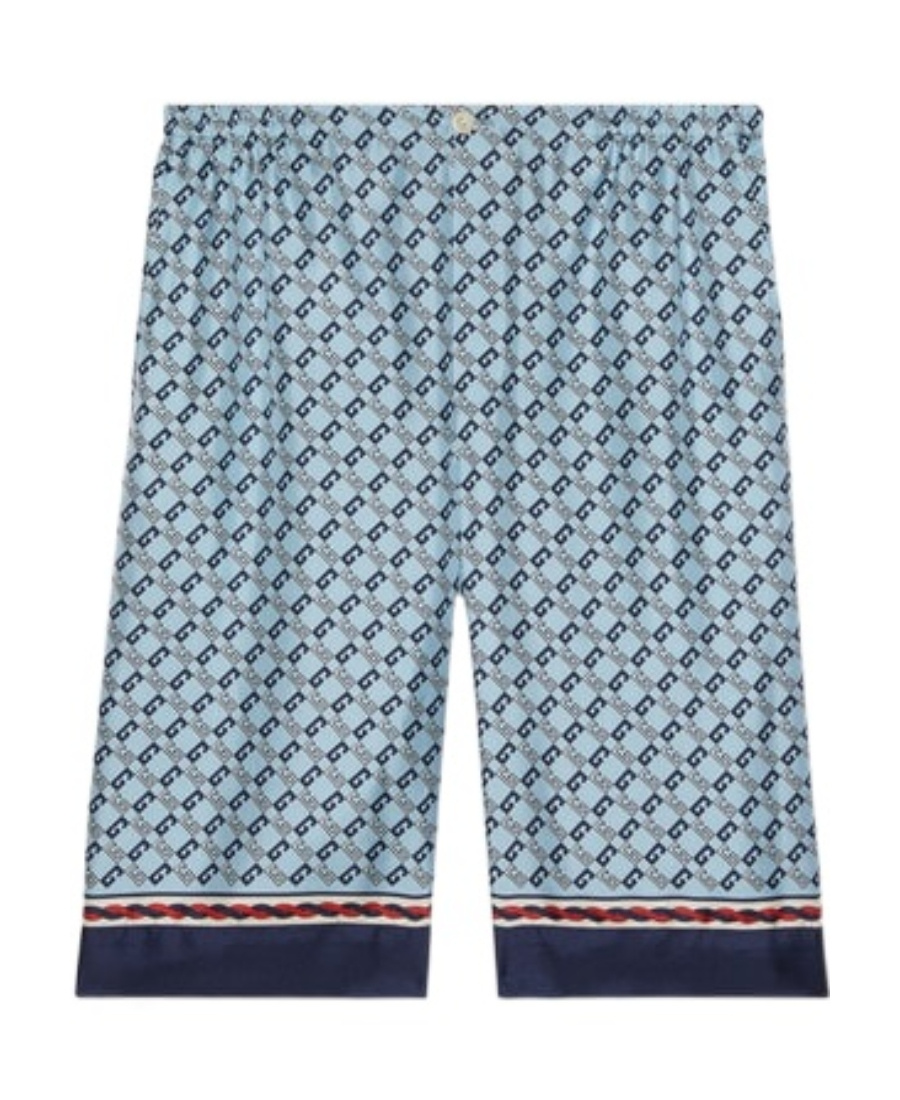 GUCCI Gucci Monogram Knee-Length Shorts